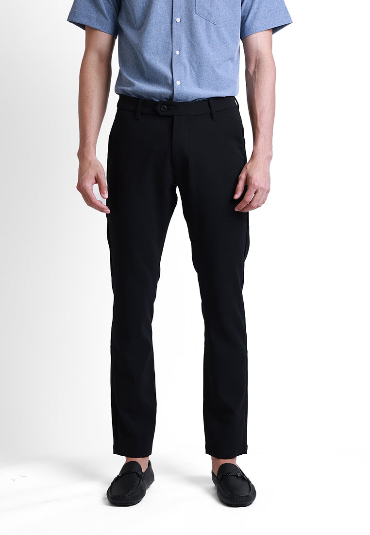 Manzone Celana Panjang Pria Banner 2 Black – Manzone Store