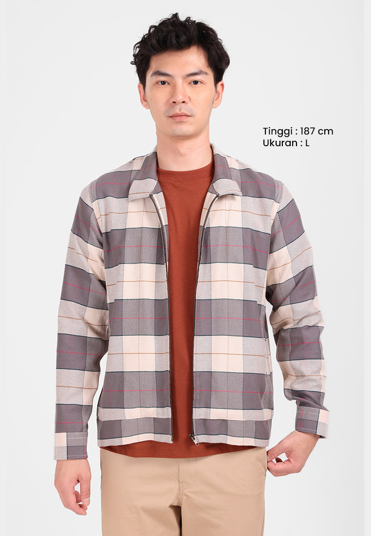 MANZONE - Jacket Pria Zaraga - Beige – Manzone Store