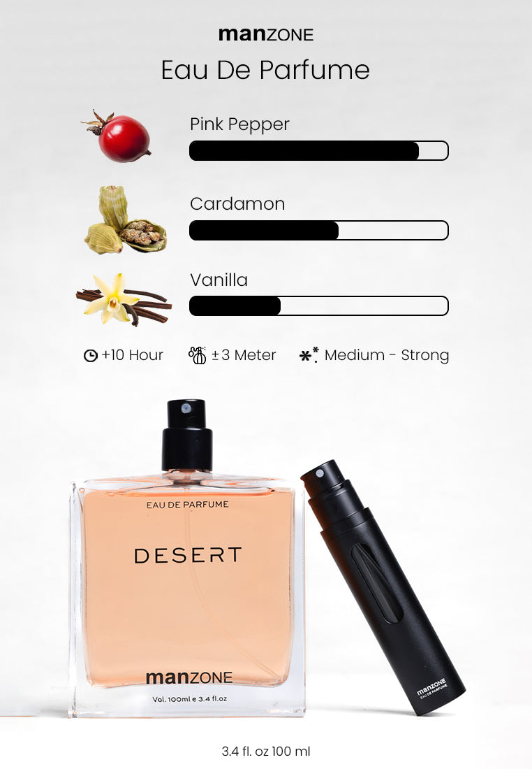 MANZONE - Parfum Desert 100ml - Orange – Manzone Store