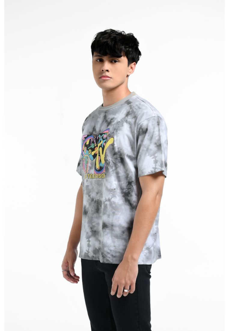 MANZONE Kaos Lengan Pendek Pria MTV WANDER - GREY – Manzone Store