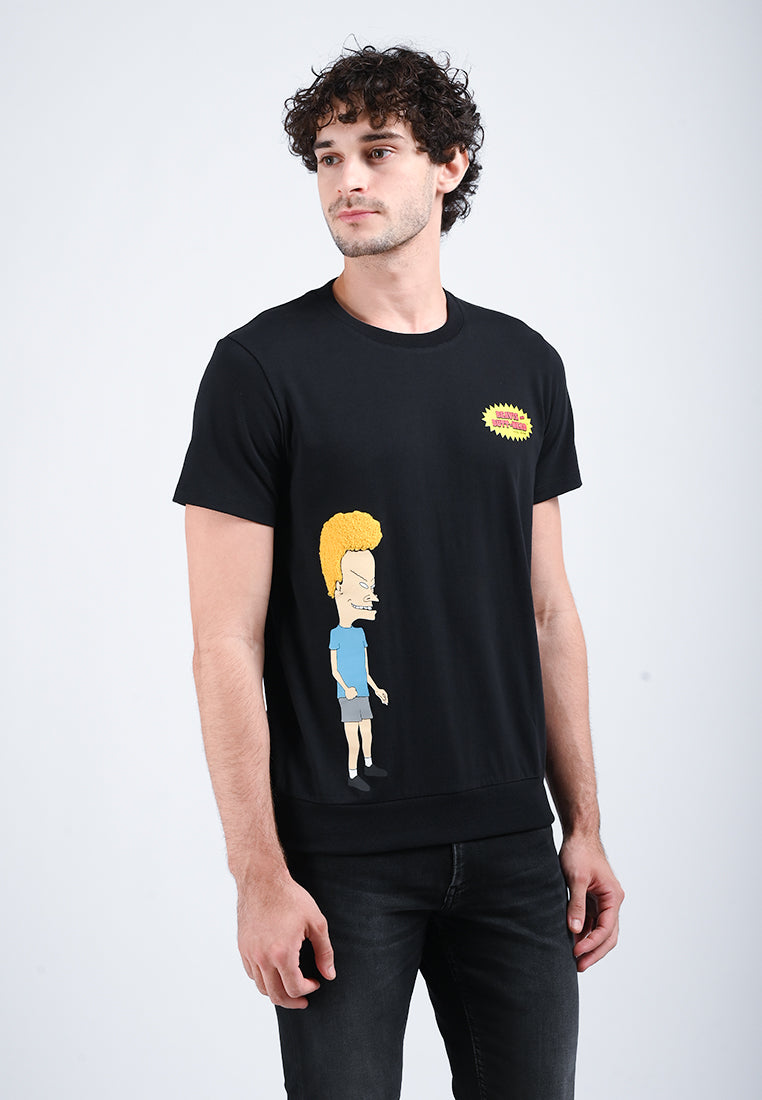 MANZONE Kaos Lengan Pendek Pria CORN - BLACK – Manzone Store